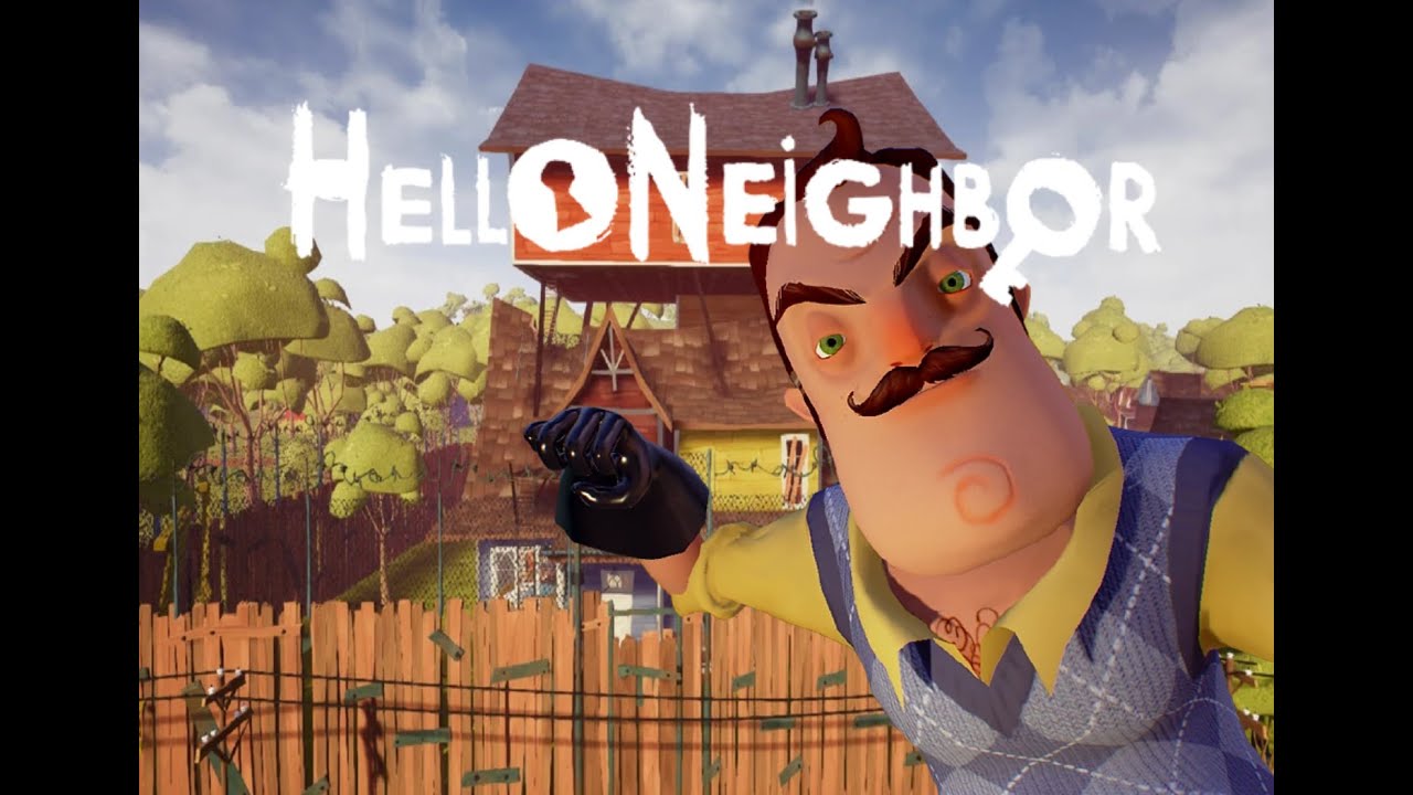 I Broke Into My Neighbor's House!!! HELLO NEIGHBOR Part 1 - YouTube