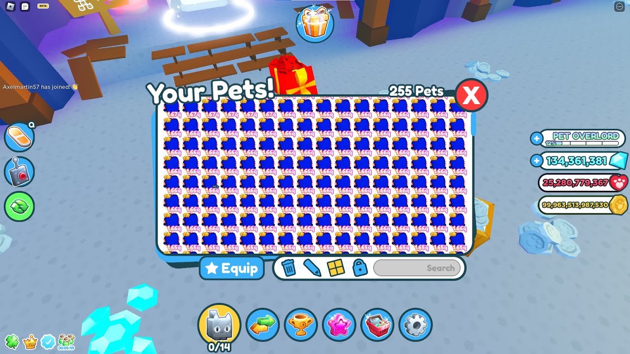 Playing the new Pet sim X update (If Roblox doesn't shut down) - YouTube