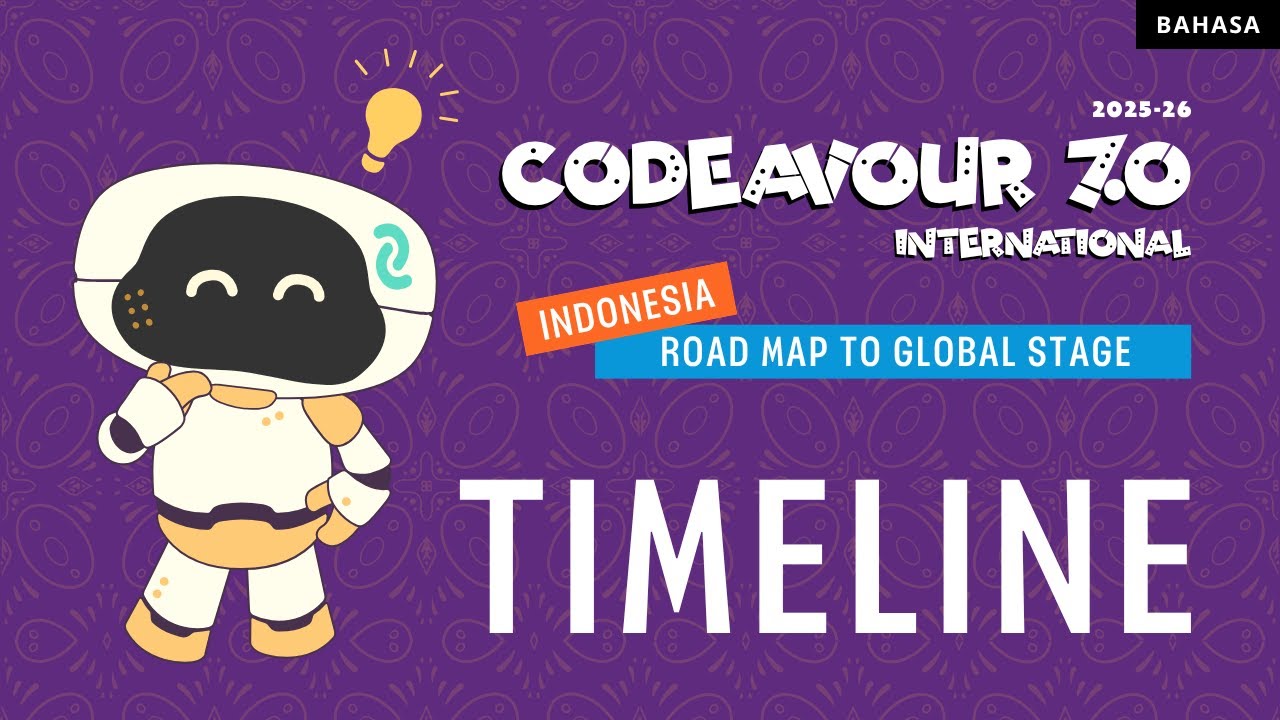 Codeavour 7.0 - RoadMap to Global Stage (Timeline overview) - YouTube