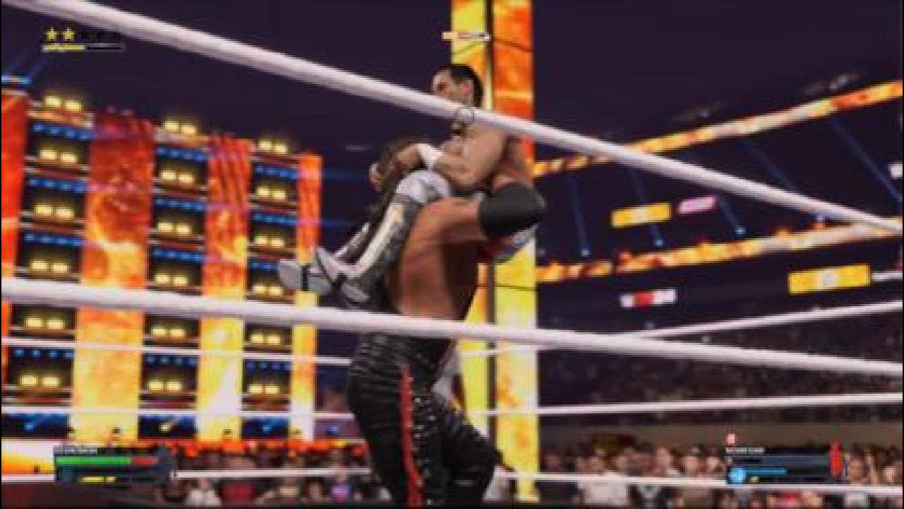 WWE 2K4 Kevin Nash Jackknife - YouTube