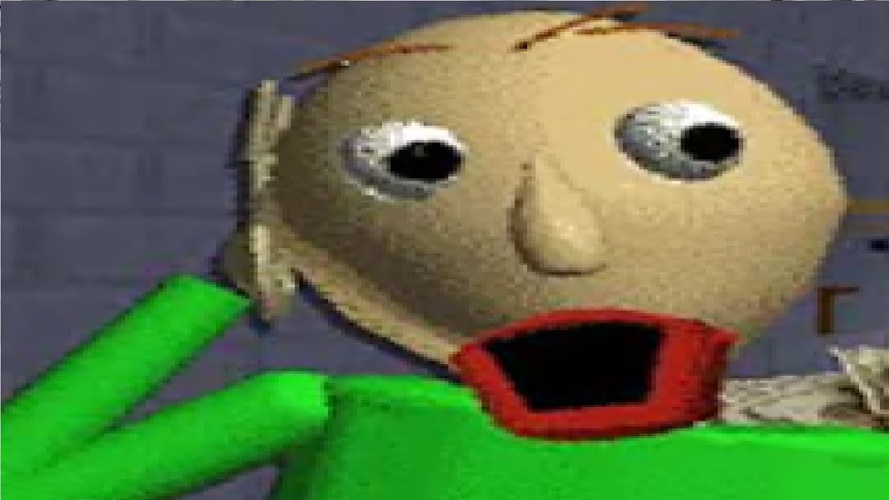 Baldi Kickstarter Demo + Baldi's Basics Plus - YouTube