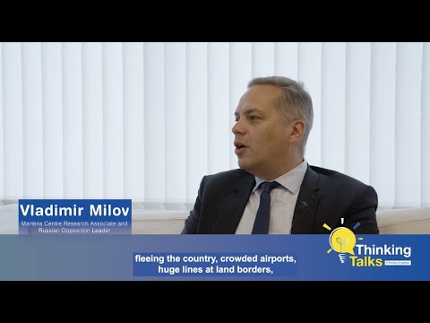 Thinking Talks Ep.7 with Vladimir Milov, Russian Opposition Leader ...