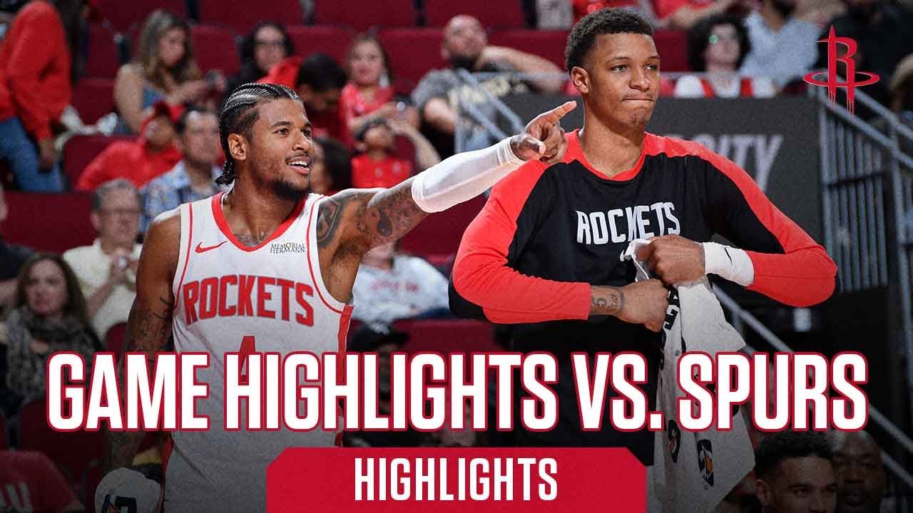 Full Game Highlights: Rockets vs Spurs 11/6/24 - YouTube