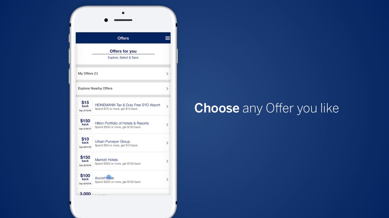 How to explore Amex Offers with your American Express® Card - YouTube