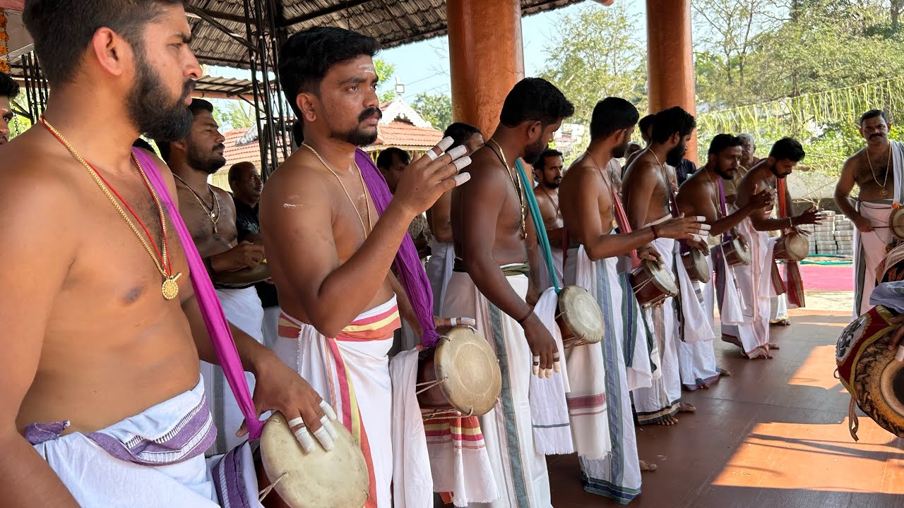 Choorakkattukara Uthram Vilakka - Panchavadyam - Pathikalam Thimila ...