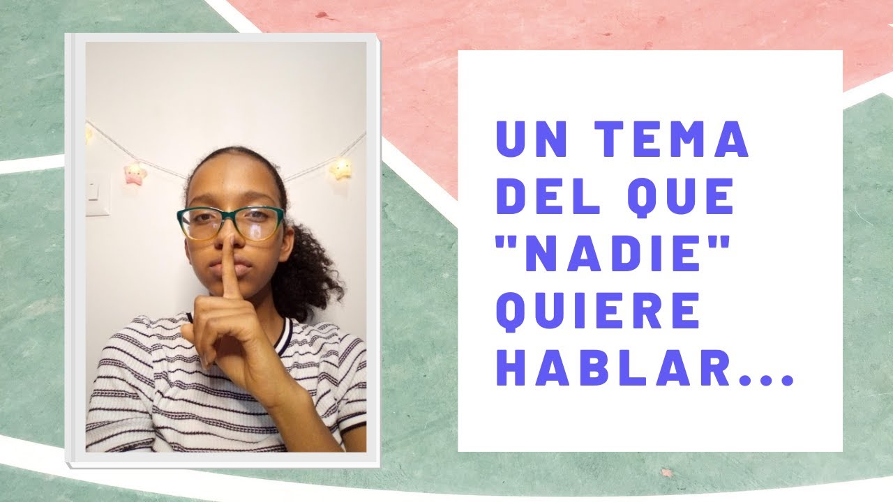 Un tema del que "NADIE" quiere hablar... - YouTube