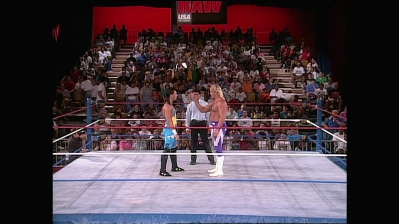 1-2-3 Kid vs Blake Beverly. (part one). RAW 1993. - YouTube