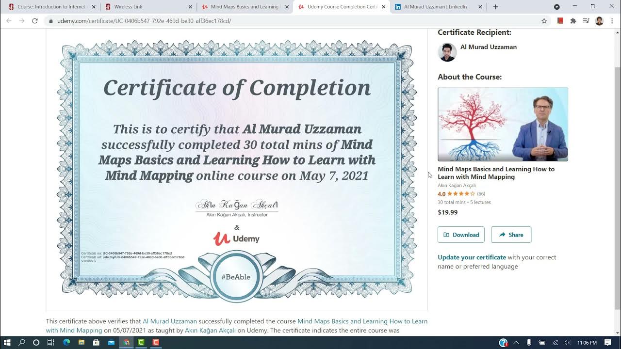 Let's add Udemy Certificate to LinkedIn in 1 Minute. (New Method) - YouTube