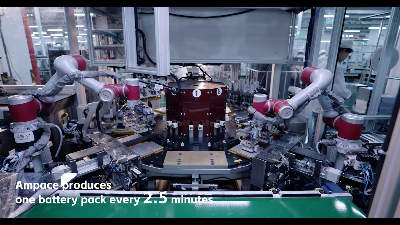 Extreme Manufacturing：Ampace has created a miracle in speed and ...