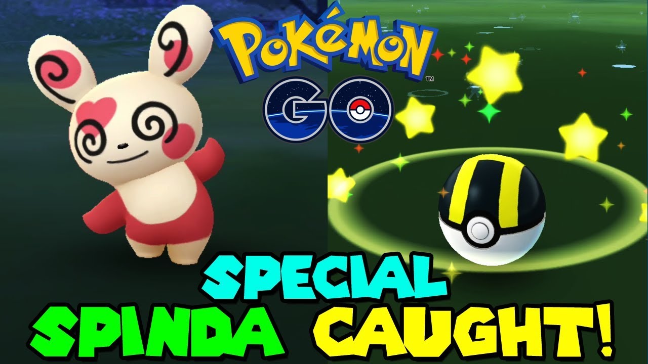 HEART SPINDA CAUGHT IN POKEMON GO - VALENTINES DAY EVENT - YouTube