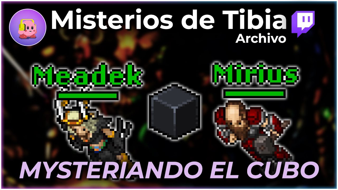 🟣 Mysteriando con Meadek en el Cubo + Tibia Survival - YouTube