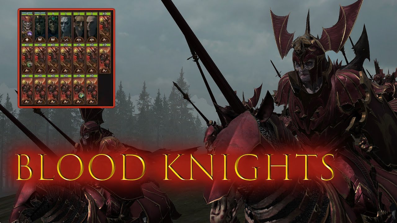Vampire Counts army composition / doomstack - Blood Knights showcase ...