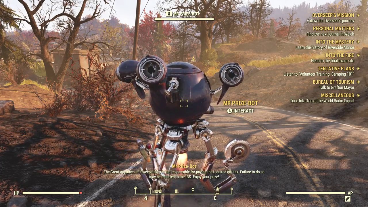 Fallout 76 B.E.T.A. #8 - Belching Betty! (Firebreather Quest) - YouTube