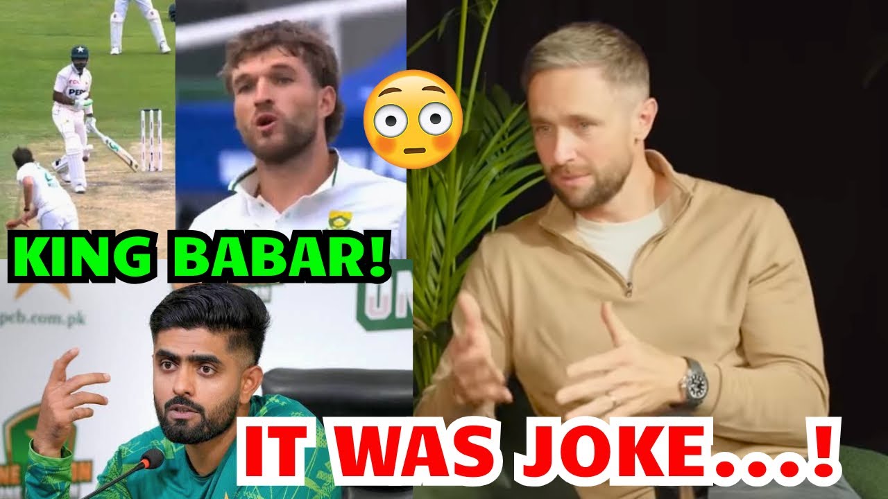 King Babar Is A Joke Pak Fans Misunderstand 😱 Chris Woakes On Babar ...