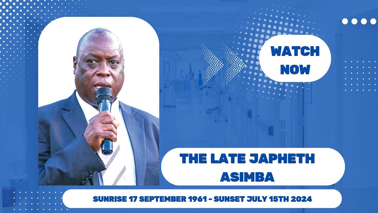 The Late Japheth Asimba Ababu last journey, funeral and burial. - YouTube