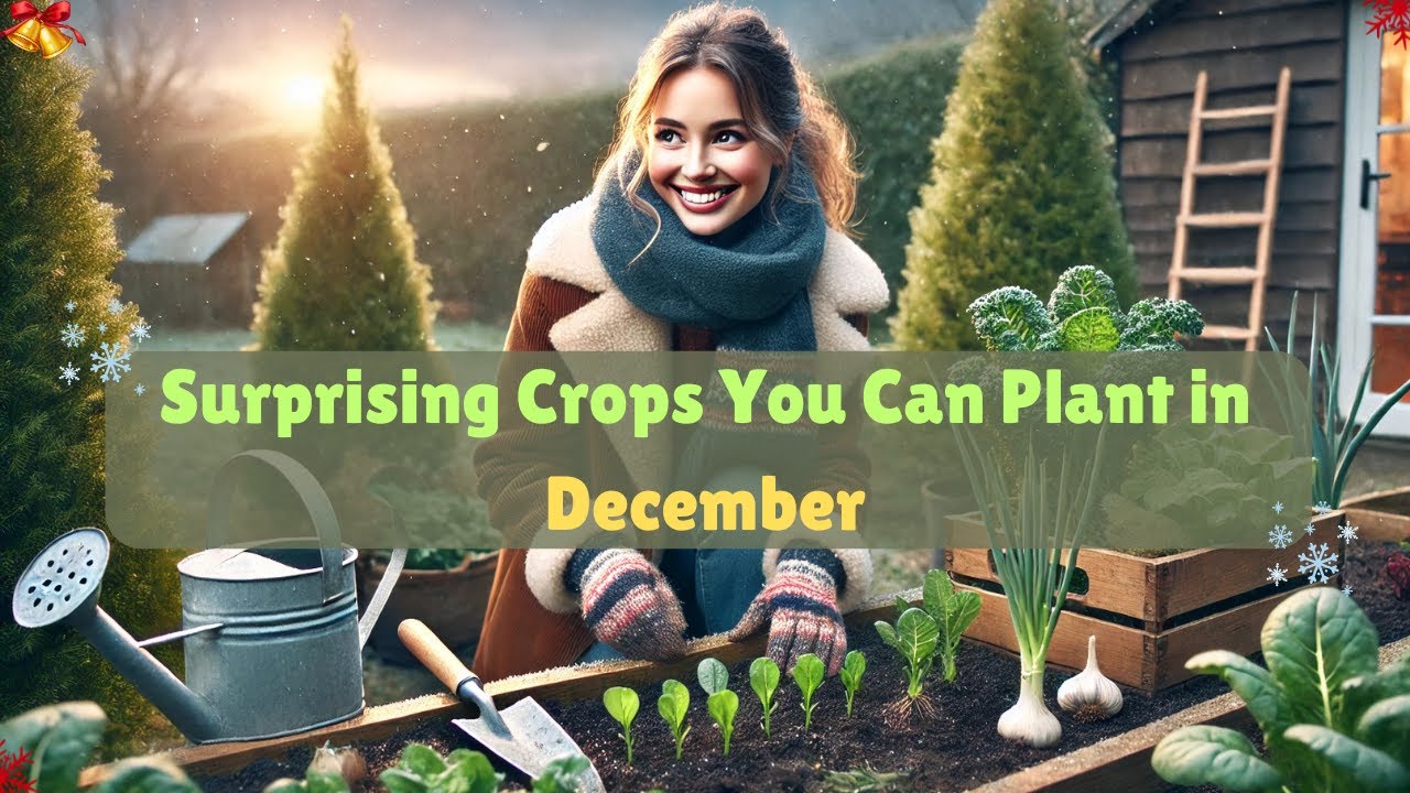 ABSOLUTE BEST December Plants for a Bountiful Harvest - YouTube