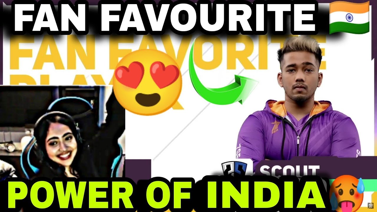 KAASH HAPPY 😍 ON SCOUT WON FAN FAVOURITE 🇮🇳 ️ SCOUT FAN FAVOURITE AWARD ...