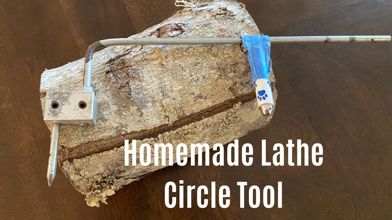 Homemade Lathe Circle Tool - YouTube