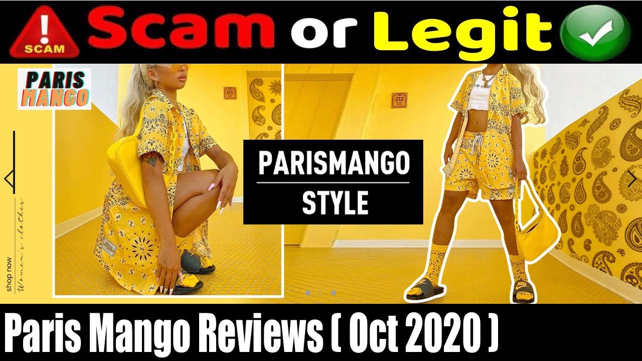 Paris Mango Reviews (Oct 2020) ! Is parismango.com scam or legit? Why ...