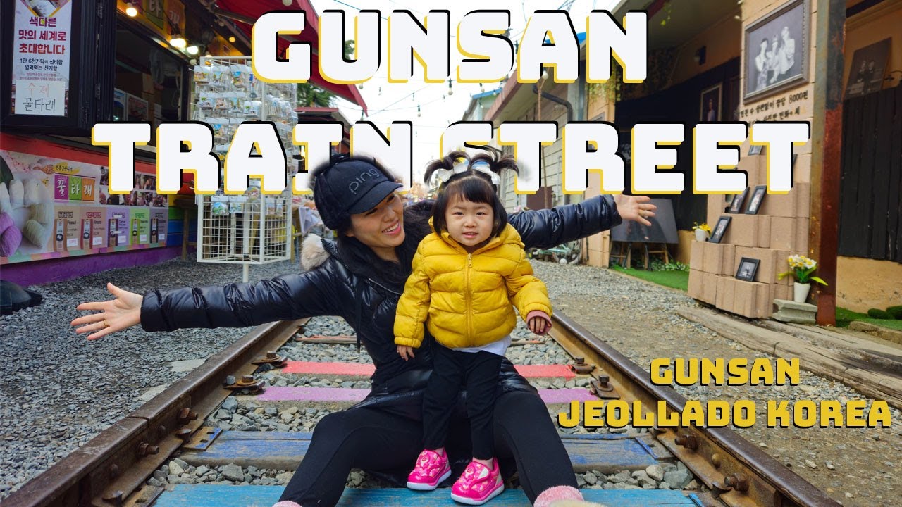 The Kangjooz // Trip to Gunsan Jeollado Korea! // Dalgona, Train Street ...