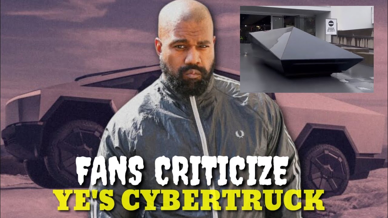 Fans Criticize Kanye West as he unveils $2 million Yeezy Cybertruck ...