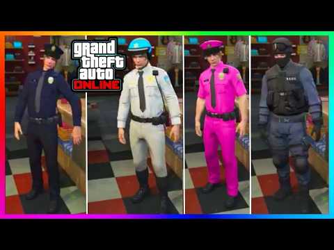UNLOCK RARE POLICE OUTFIT, How To Get COP Uniform, BUFFALO STX,  GTA5 DLC 2026 (GTA Online Update)