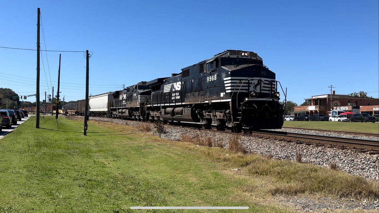 NS 056: NS 9968 9758 Austell GA - YouTube