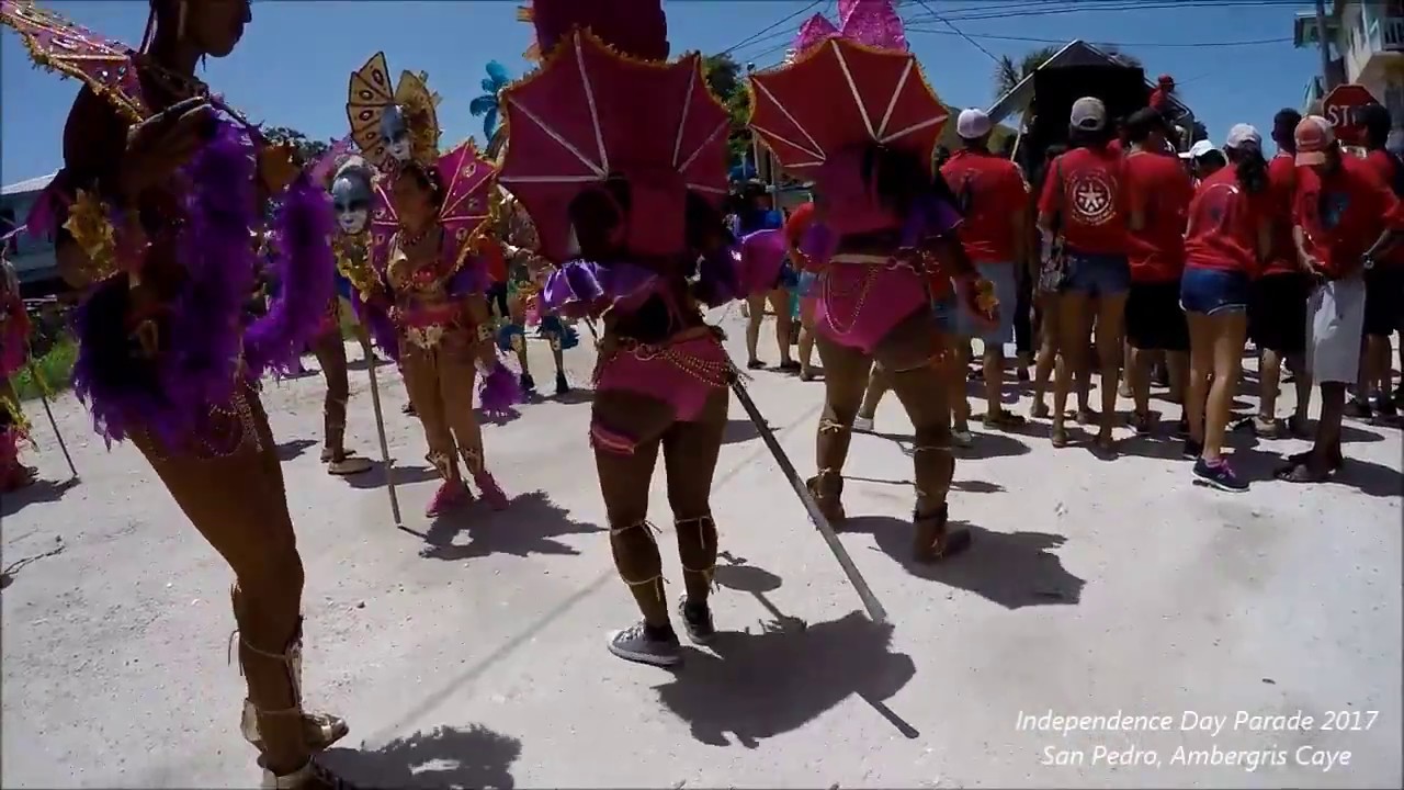 Belize Independence Day Parade San Pedro - YouTube