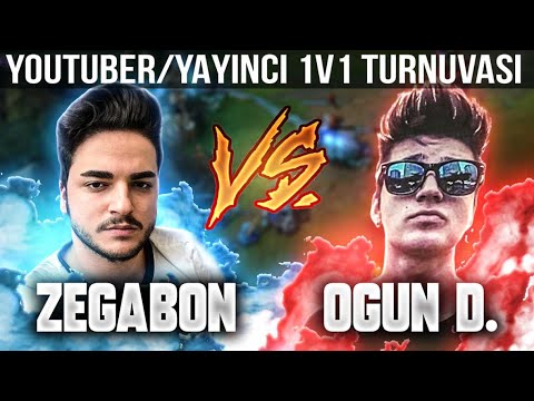 ZEGABON VS OGÜN DEMİRCİ! BÜYÜK YOUTUBER 1v1 TURNUVASI! LOLPİT