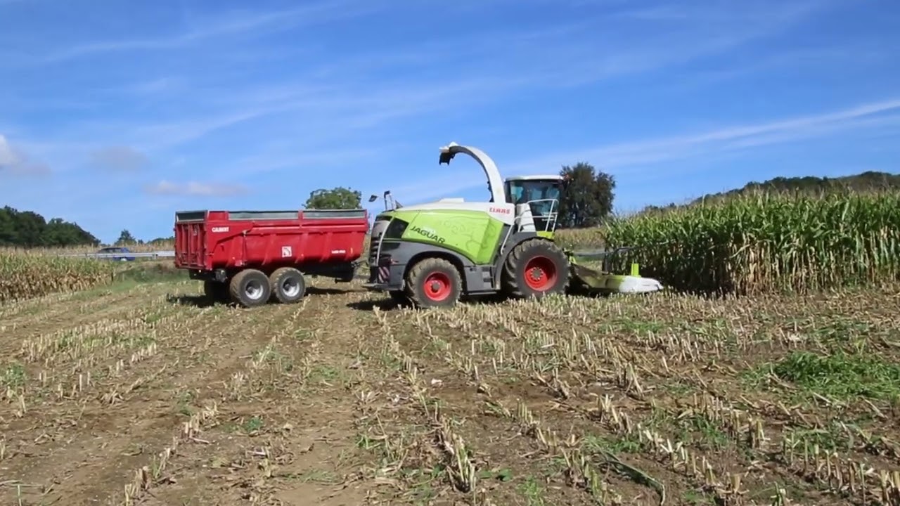 Ensilage pour la méthanisation 🌽 - YouTube