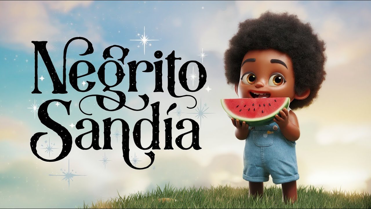 Negrito Sandía. Una cancion muy divertida - YouTube