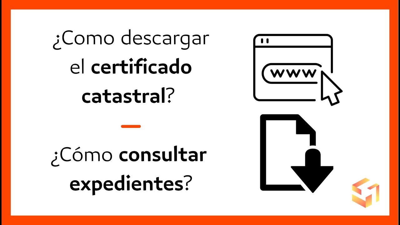¿Como descargar el certificado catastral? ¿Como consultar expedientes ...
