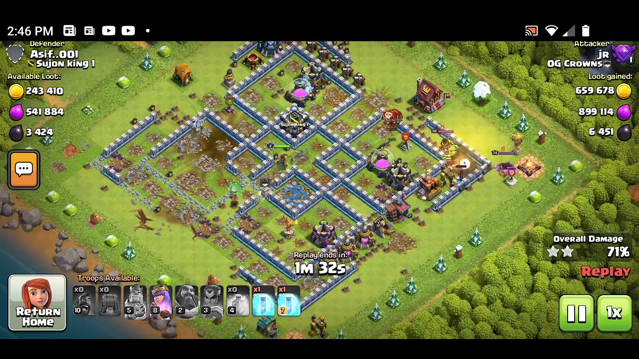 lvl 10 hogs #clashofclans - YouTube