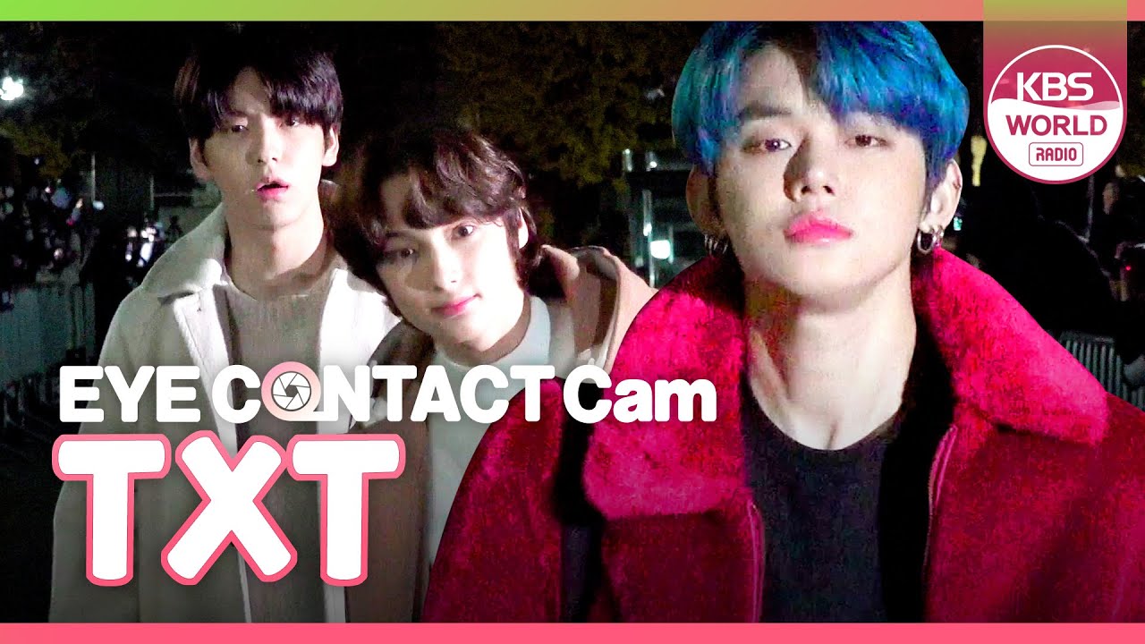 [4K] TOMORROWXTOGETHER EYE CONTACT CAM :: 투모로우바이투게더 아이컨택캠 @ MUSIC BANK ...