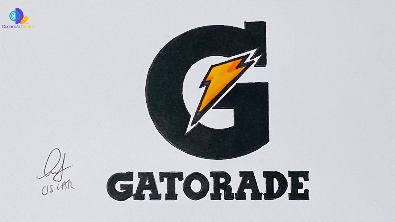 F&B #38: Drawing Logo of Gatorade - YouTube