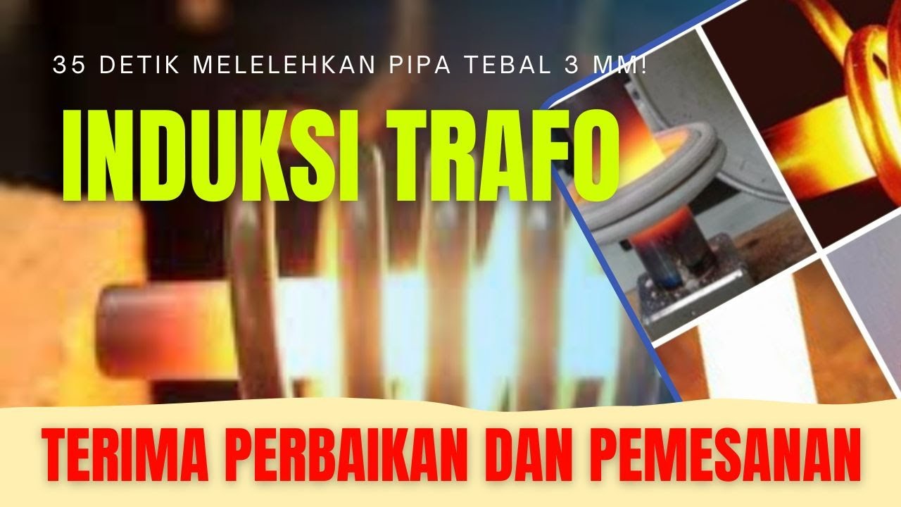 PEMANAS INDUKSI COIL TRAFO #induksielektromagnetik - YouTube