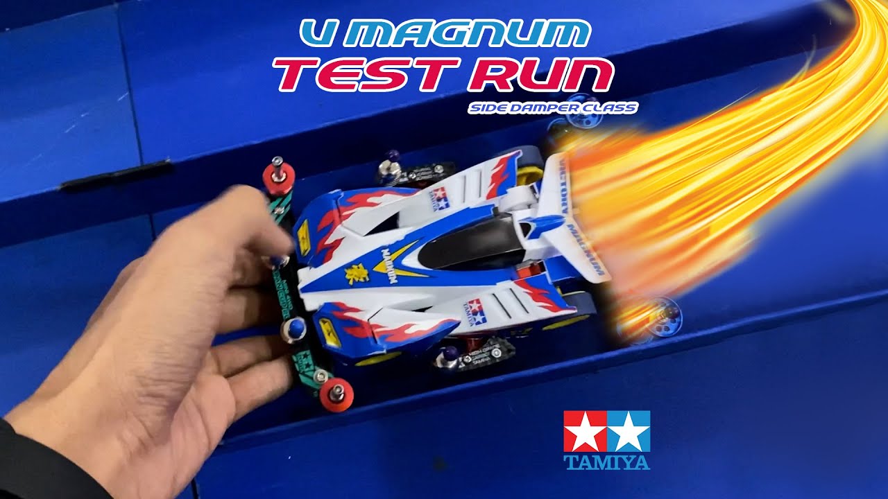 TEST RUN VICTORY MAGNUM ||【ミニ四駆】MINI 4WD - YouTube