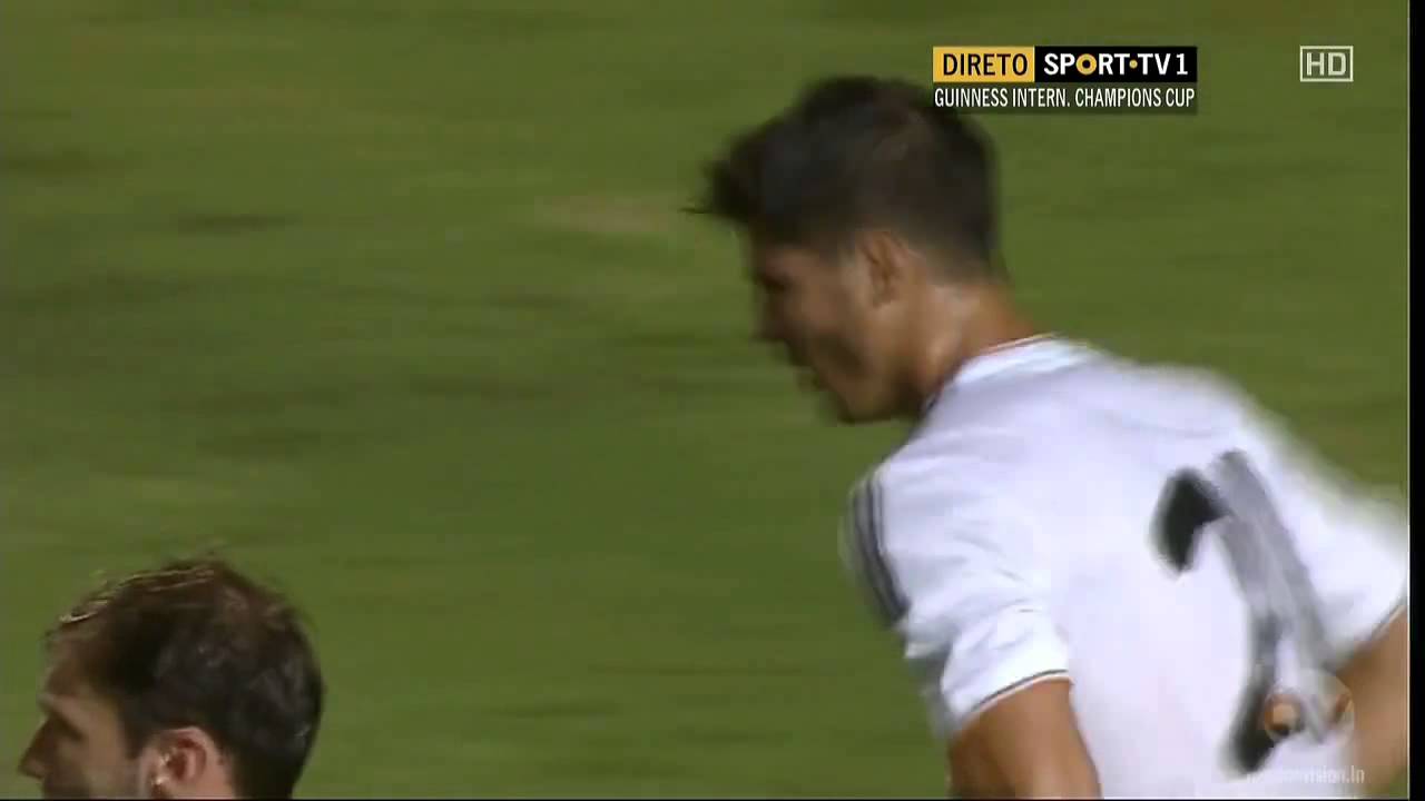 Özil CR7 Morata offside - YouTube
