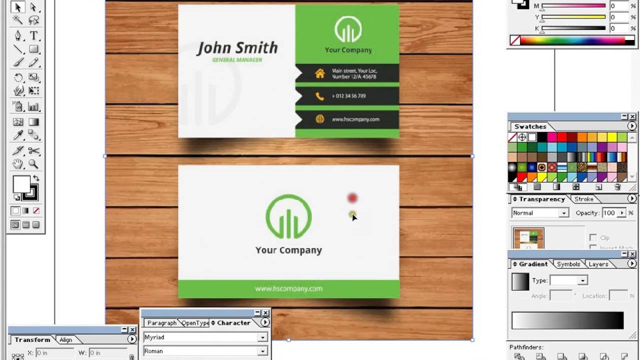 Adobe Illustrator Visiting Card Design CCA YouTube Adobe Illustrator Visiting Card Design CCA YouTube