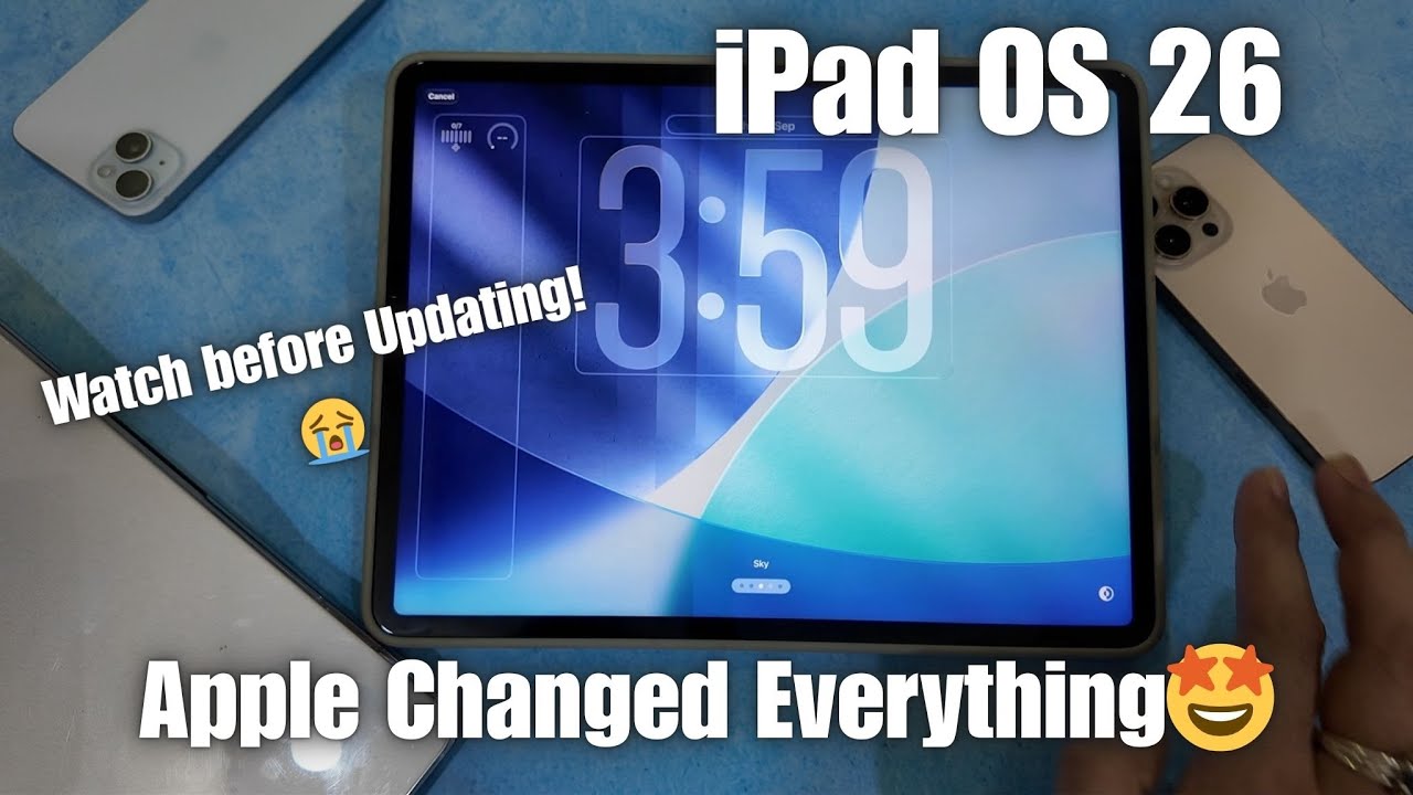 iPad OS 26 Update on iPad Pro! Is Apple Finally turning this into ...