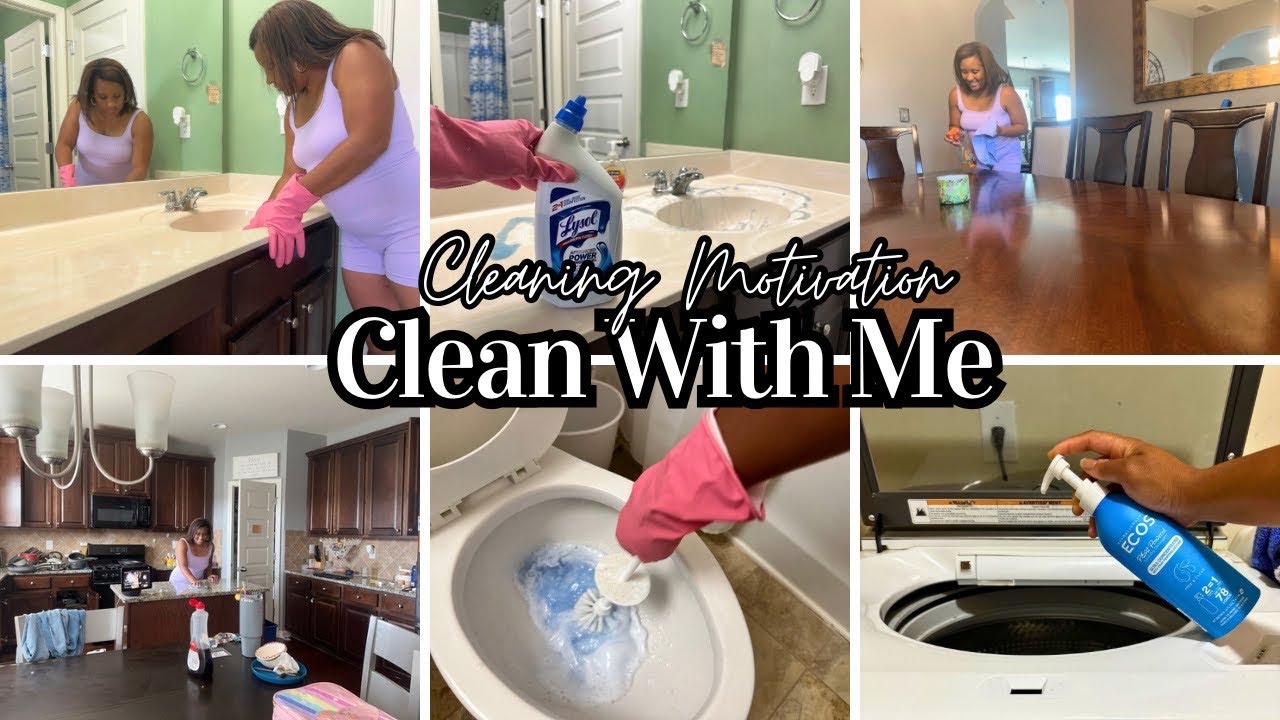 Clean with me | Cleaning Motivation Speed Clean With Me - YouTube