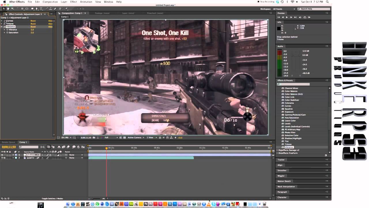 Adobe After Effects Color Correction Tutorial. - YouTube