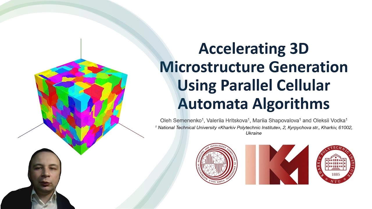 Accelerating 3d Microstructure Generation Using Parallel Cellular