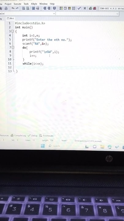 C program -do while loop||#study #coding #programming #clanguage - YouTube