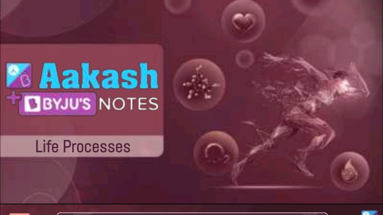 Notes of life processes with pdf || Class 10th || Aakash byjus premium ...