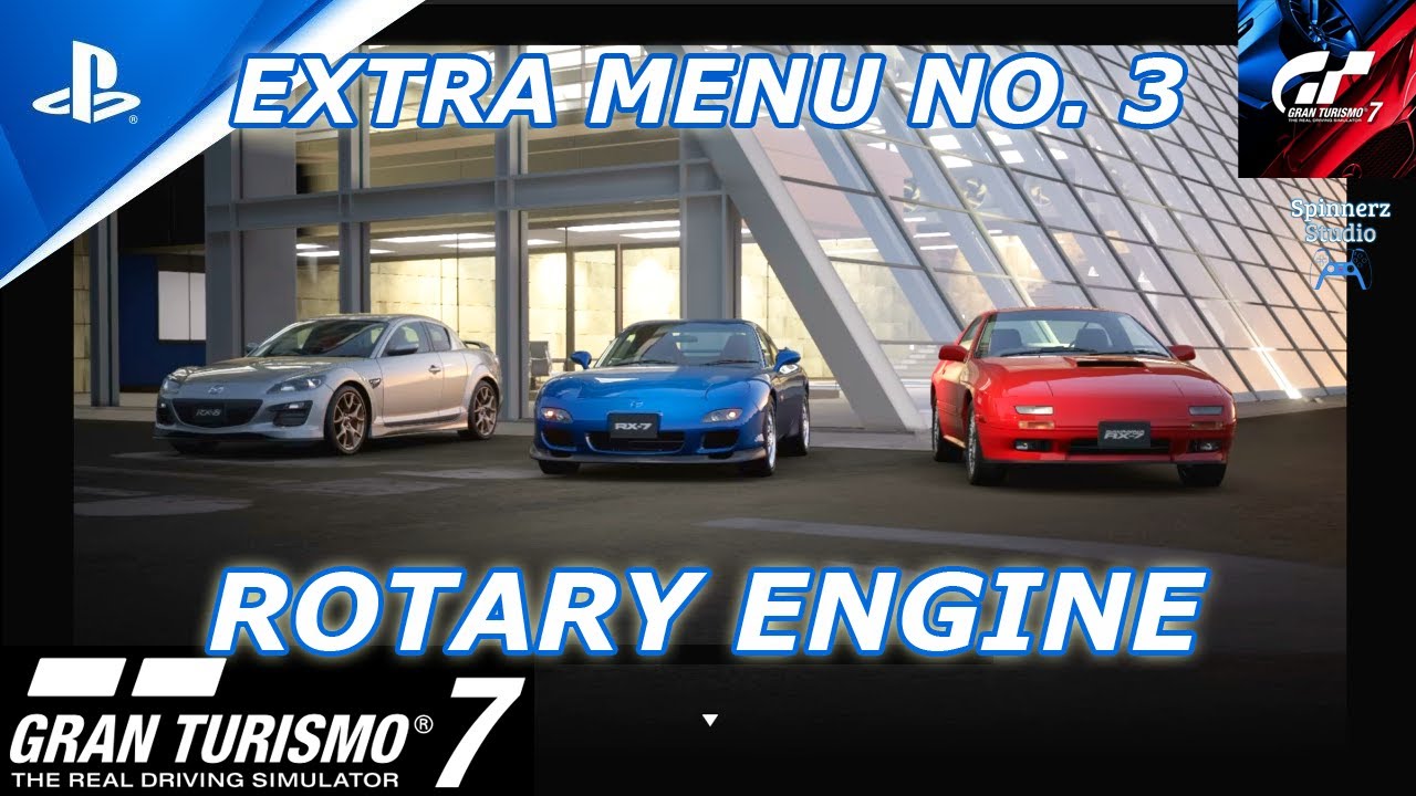 Gran Turismo 7 Cafe Extra Menu No. 3 | GT 7 Extra Menu No. 3 - Rotary ...