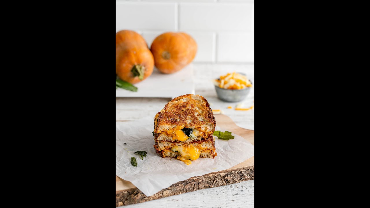 Fall Inspired Squash Grilled Cheese - YouTube