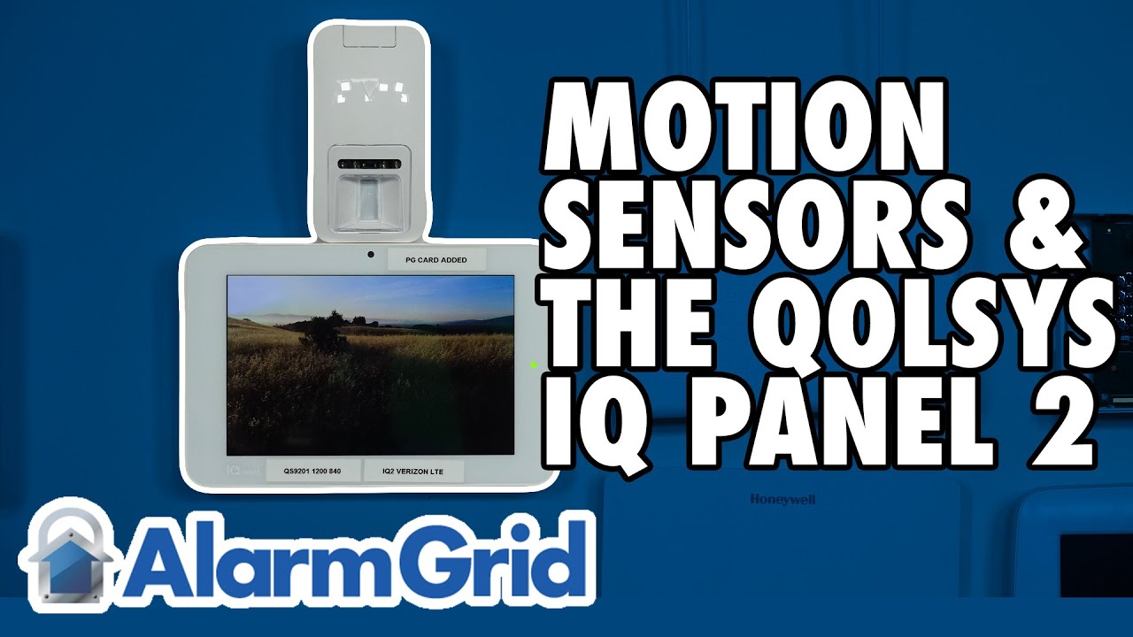 Using Motions with a Qolsys IQ Panel 2 - YouTube