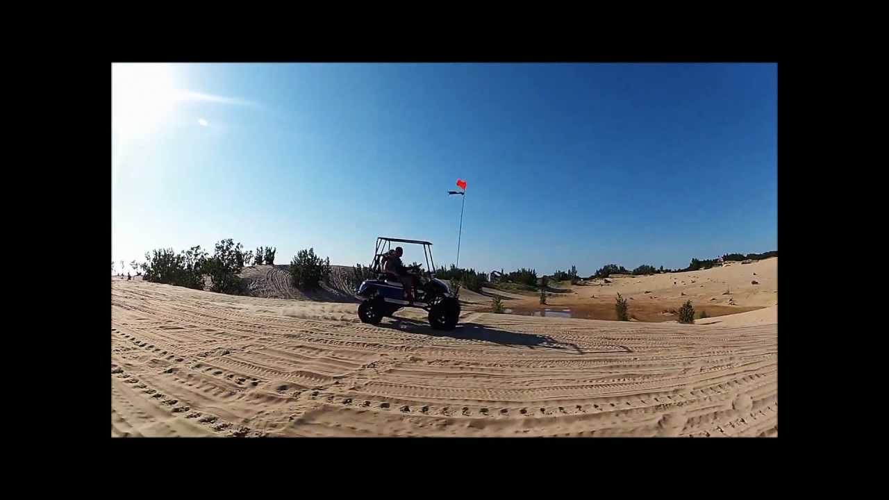 Long Travel Golf Cart @ Silver Lake Sand Dunes - YouTube