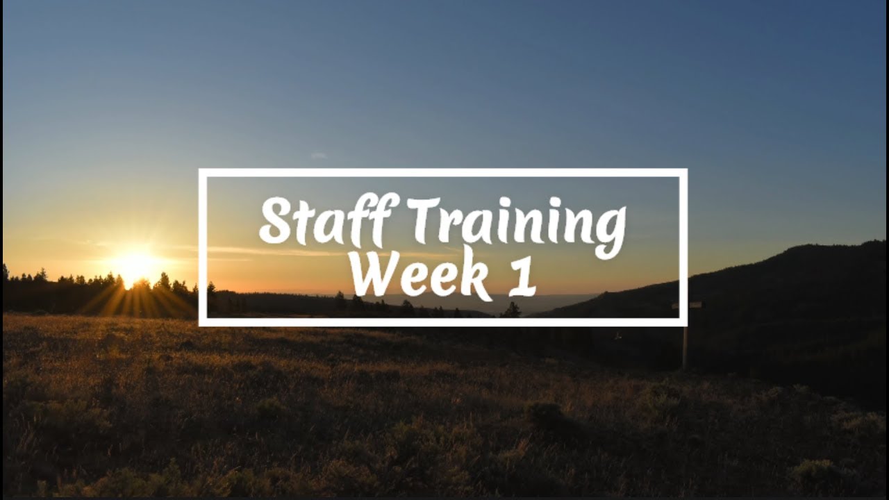 Staff Training Week 1 - YouTube
